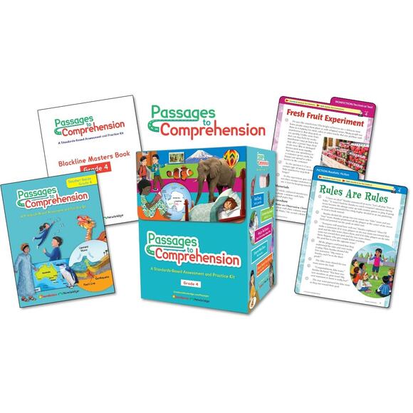 Sundance NewBridge | Office | Passages To Comprehension Grade 4 Kit New ...